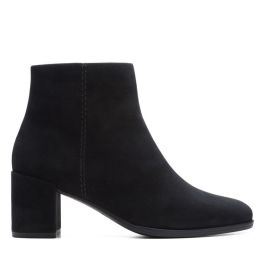 Clarks Freva55 Zip Black Suede online kopen! | Van Alphen Schoenen