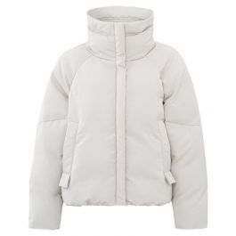 YAYA cropped oversized puffer jacket grey online kopen! | Van Alphen ...