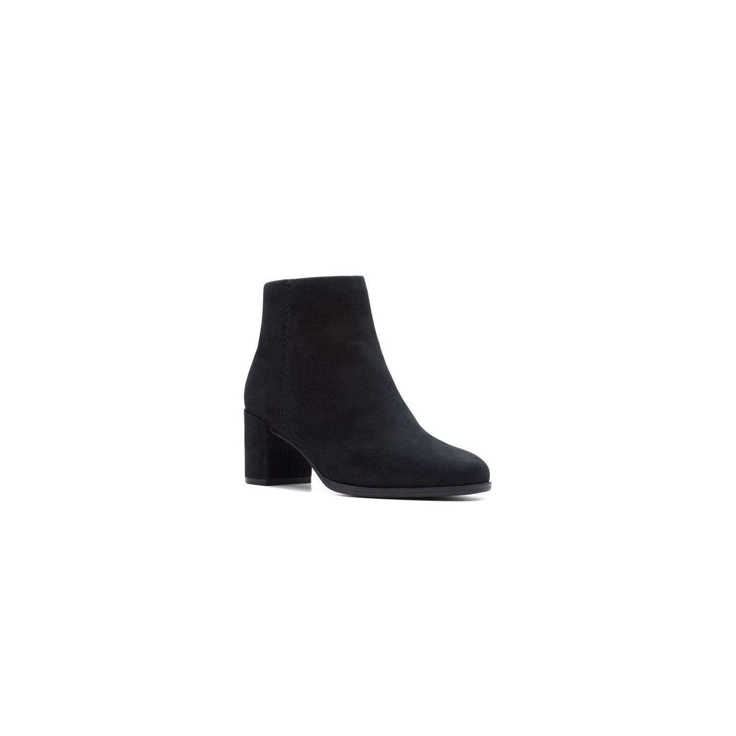 Clarks Freva55 Zip Black Suede online kopen! | Van Alphen Schoenen